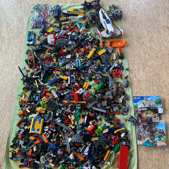 Lego | Games | Giant Box Of Lego Pieces | Poshmark